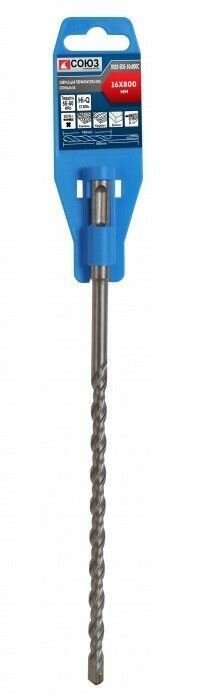 Бур SDS+ с твердосплавной напайкой Союз 9019-SDS-16x800C