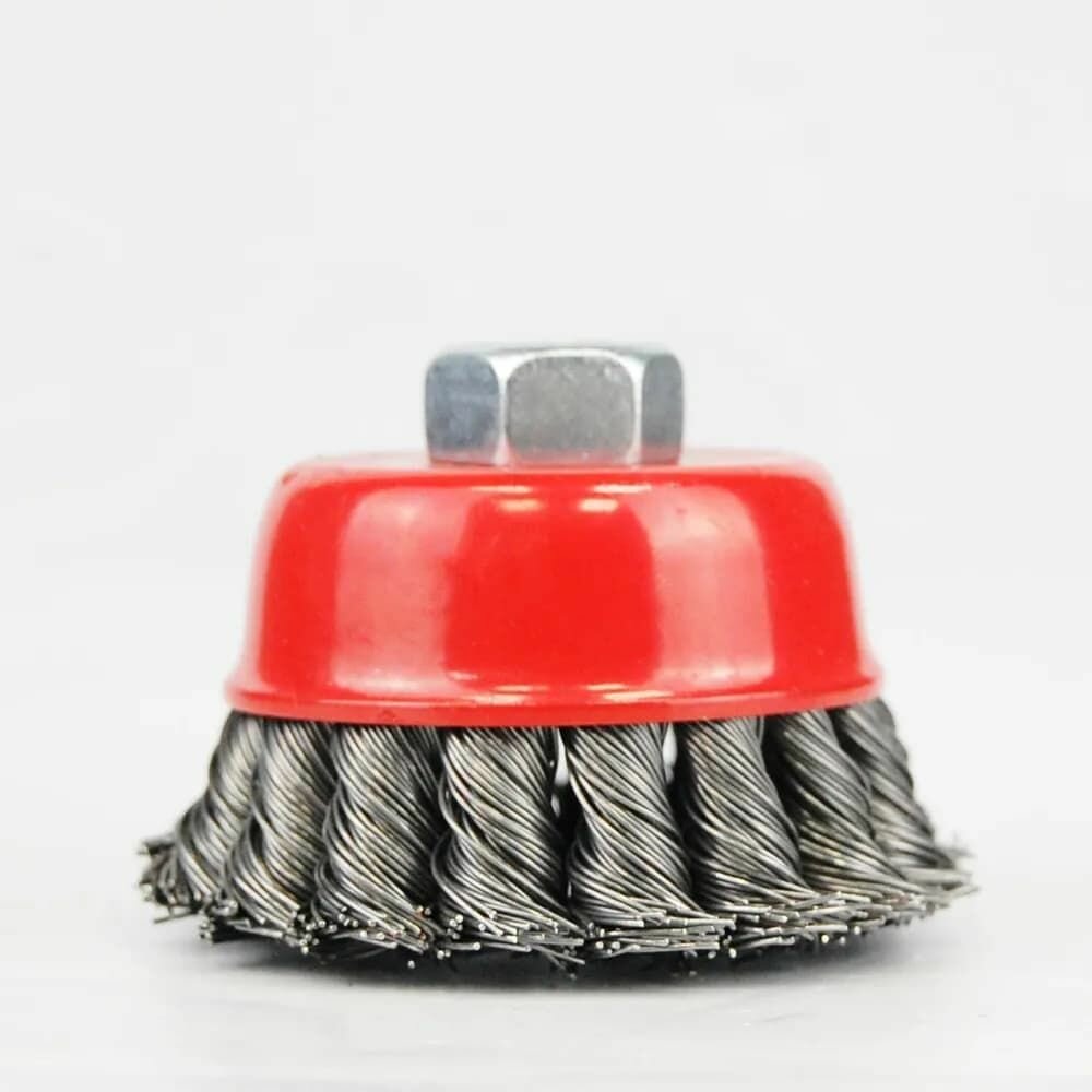 Щетка чашечная витая для УШМ 65 мм, М14