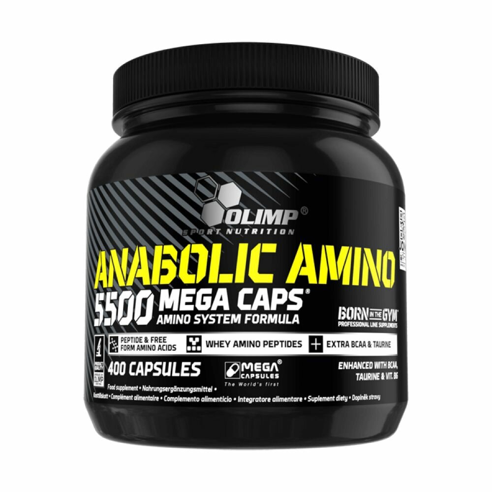 Olimp Sport Nutrition ANABOLIC AMINO 5500 MEGA CAPS 1160 мг 400 капс