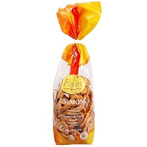 Печенье POPPIES слоеное CRAKINI в форме Кренделя 300г