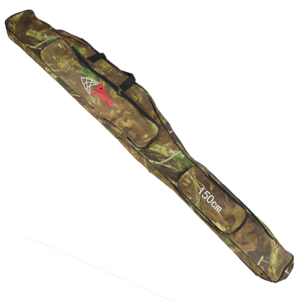 Чехол для удилищ 150 см 2 кармана