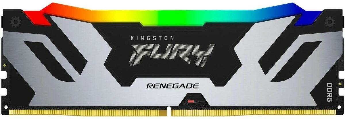 Оперативная память KINGSTON Fury Renegade Silver/Black KF572C38RSA-24 DDR5 - 1x 24ГБ 7200МГц