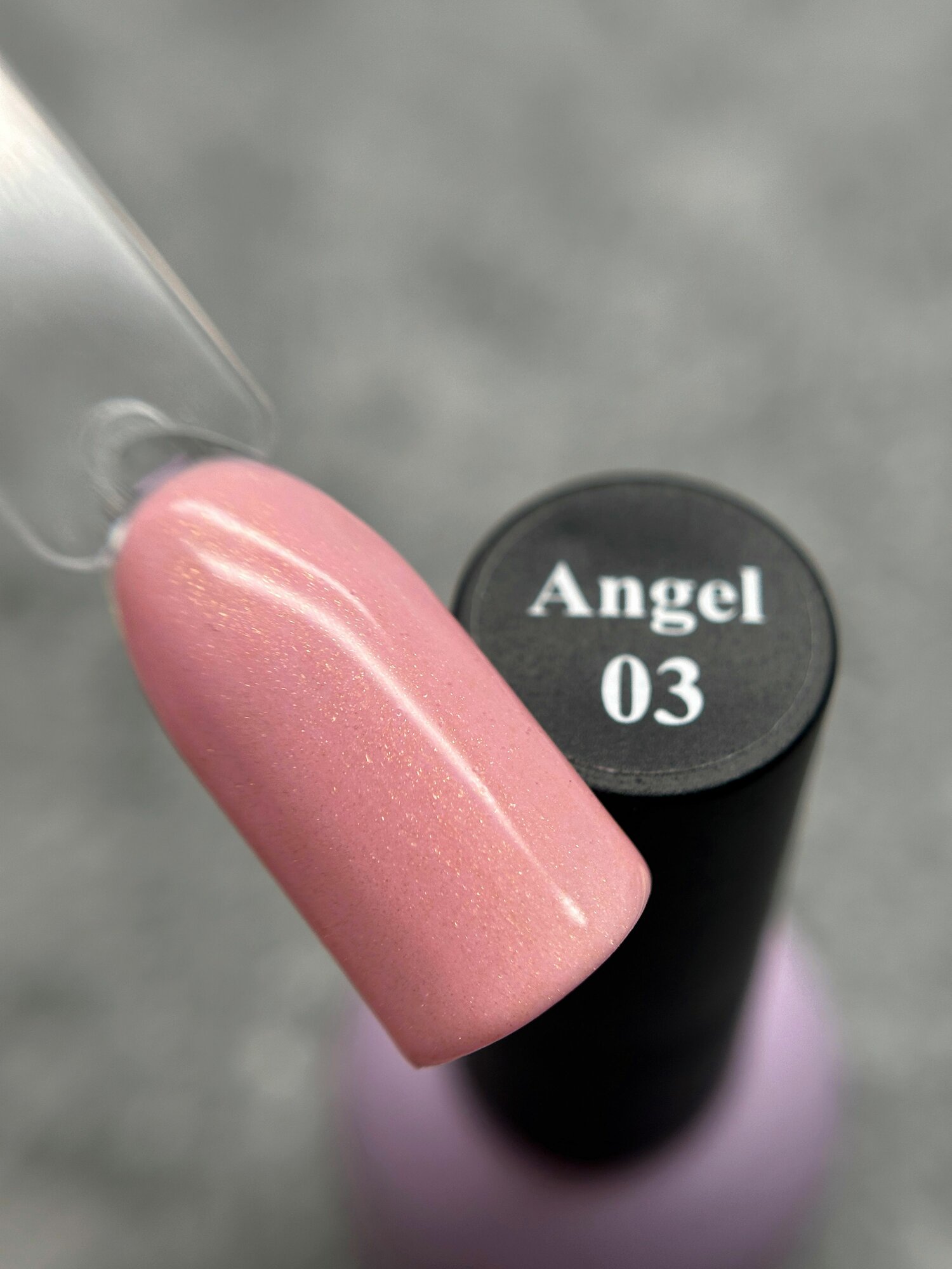 Гель-лак с шиммером Angel 03 SOLAlove, 10мл
