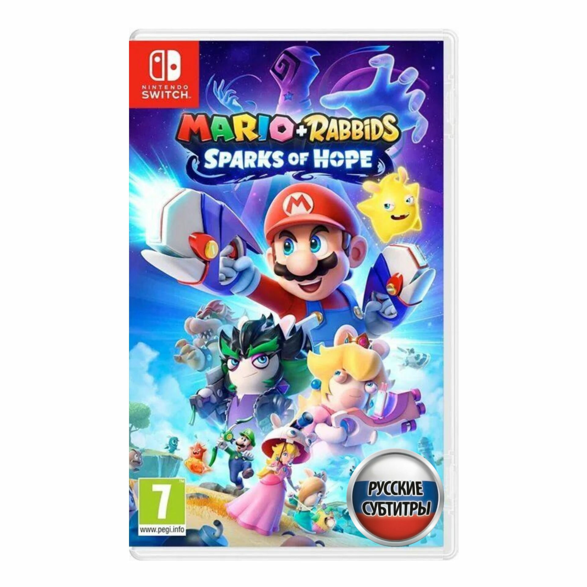 Игра Mario + Rabbids: Sparks of Hope (Nintendo Switch, Русские субтитры)