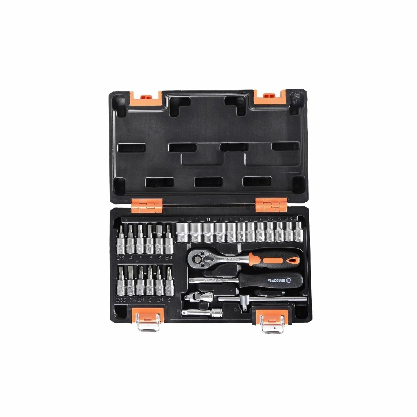 Набор инструментов Вихрь 1/4" CrV 29пр. кейс