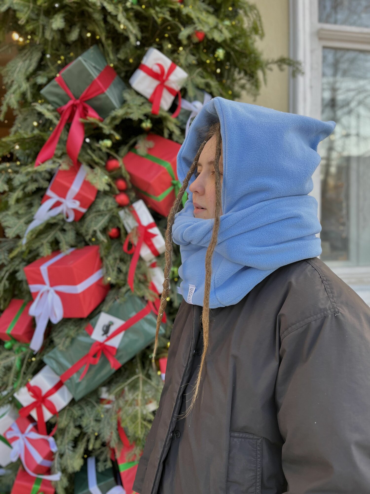 Шаль Осень-зима 2022 для женщин