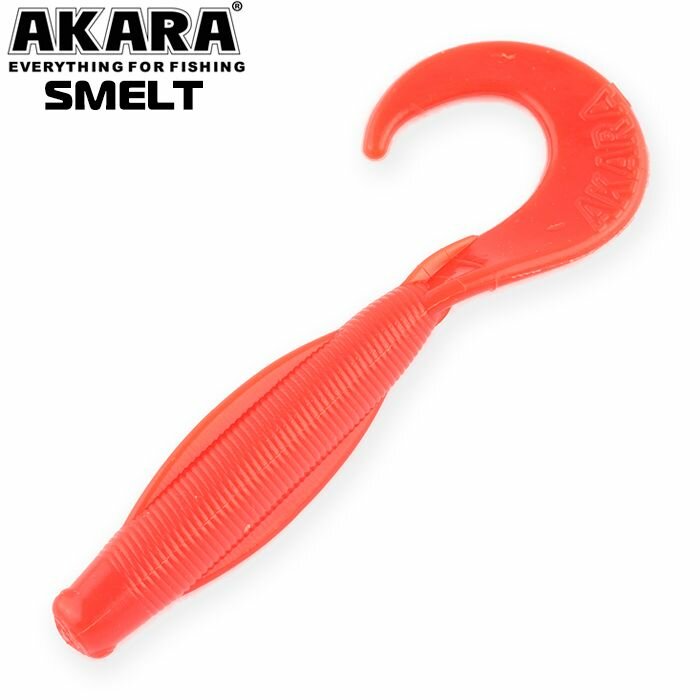 Силиконовая приманка Твистер Akara Smelt 80мм, 5 шт. №017