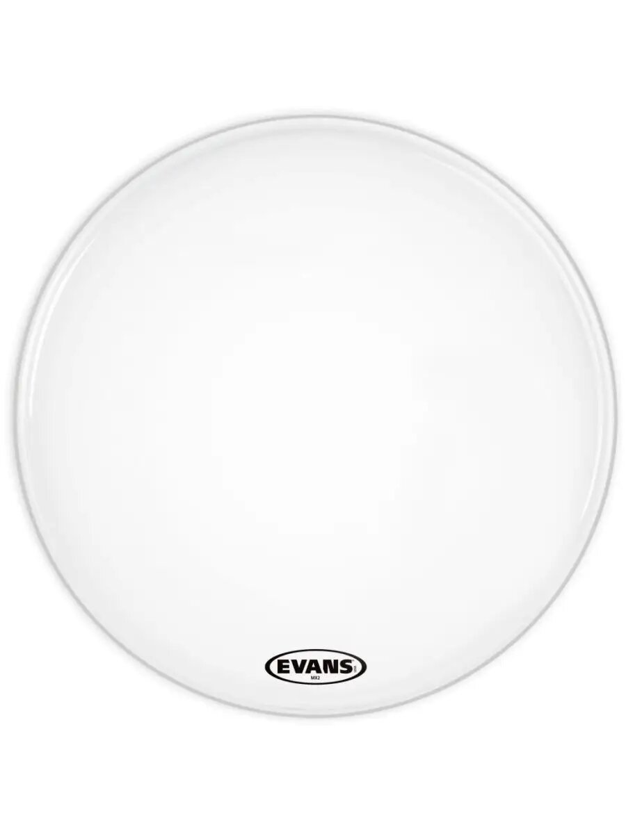 MX2 White Пластик для маршевого бас-барабана 20"