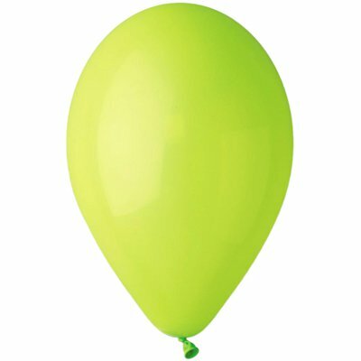 Шар латексный ненадутый И 14"/11 Пастель Light Green 36 см (50 в уп)