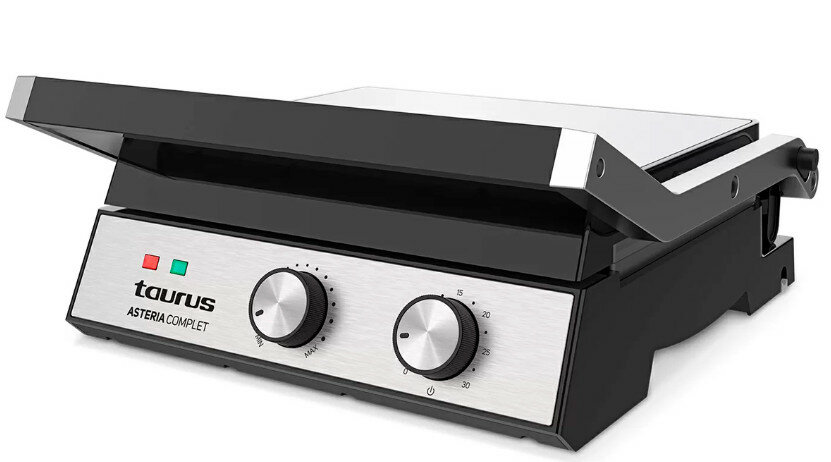 Гриль Taurus Asteria Complet, нержавеющая сталь/черный