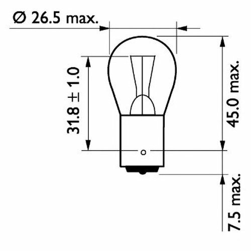 Лампа накаливания Philips 13498MLCP