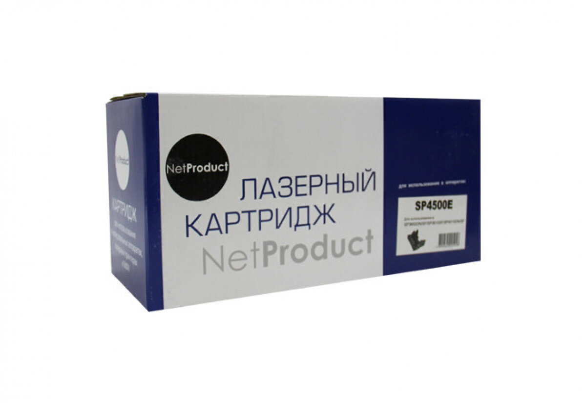 Тонер-картридж NetProduct (N-SP4500E) для Ricoh Aficio SP3600DN/SF/SP3610SF/SP4510DN/SF, 6K