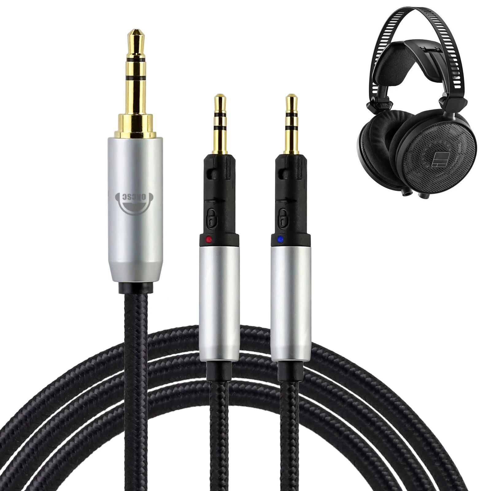 OKCSC кабель для наушников Audio-Technica ATH-R70X 3.5mm