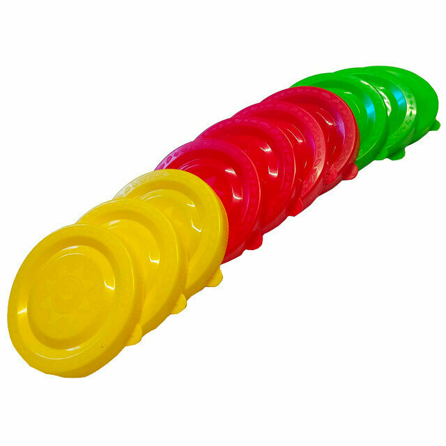 BRANDнабор крышек 82 мм для холодного закрывания пластика, цвет в ассортименте, 10 шт