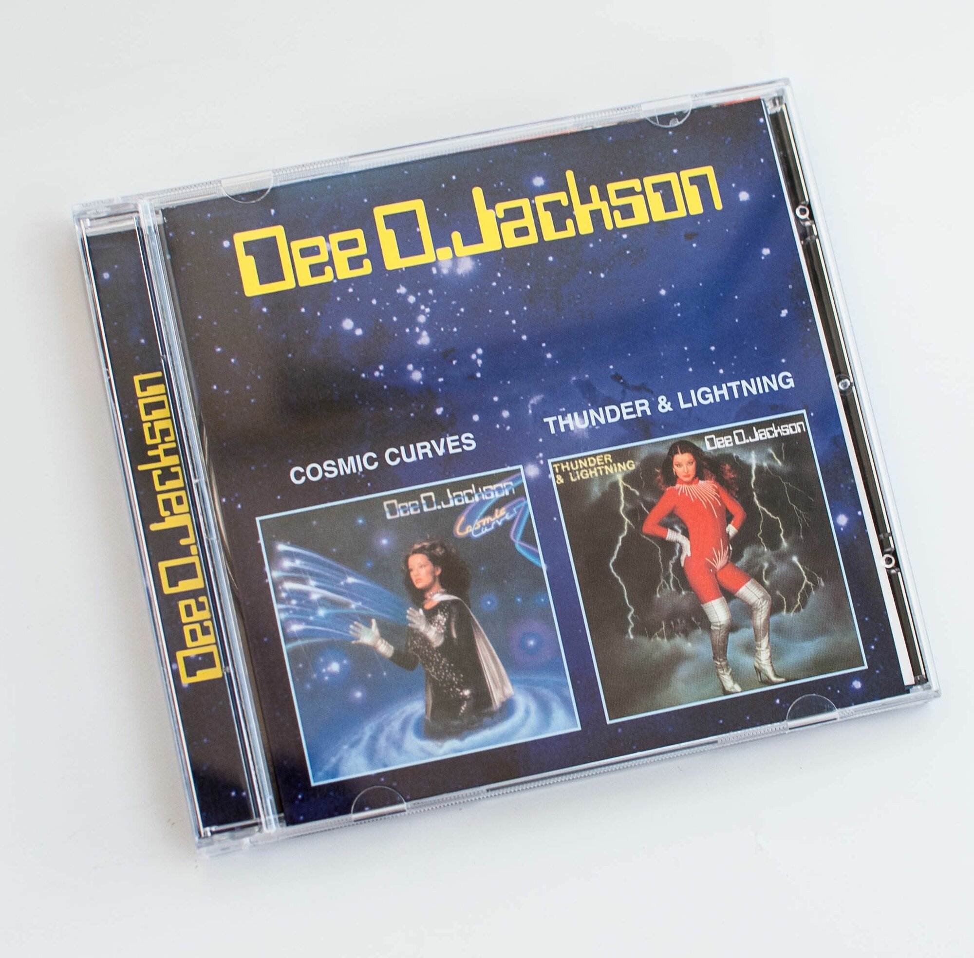 Dee D. Jackson - Cosmic Curves / Thunder & Lightning Аудио CD Лицензия