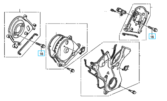 Болт, специальный, 8X29 (Оригинал)