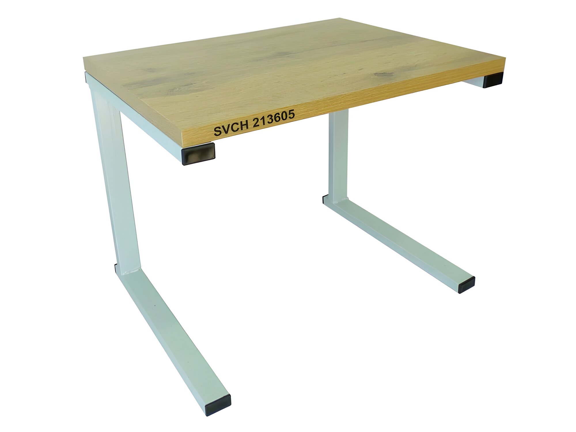 Полка для микроволновки GARROSS "SIBERIA 213605", одна полка 30х40 см, высота 32 см, каркас серый, цвет полки дуб вотан