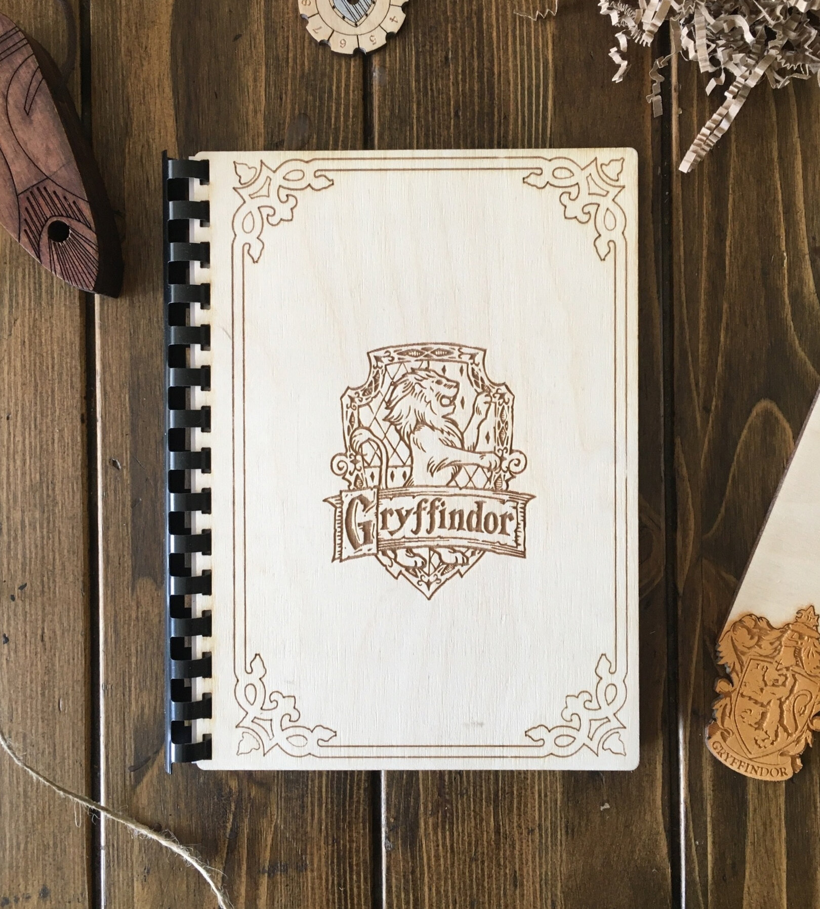 Блокнот Игротей "Гарри Поттер", гриффиндор, мелованная бумага, A5, 60 л