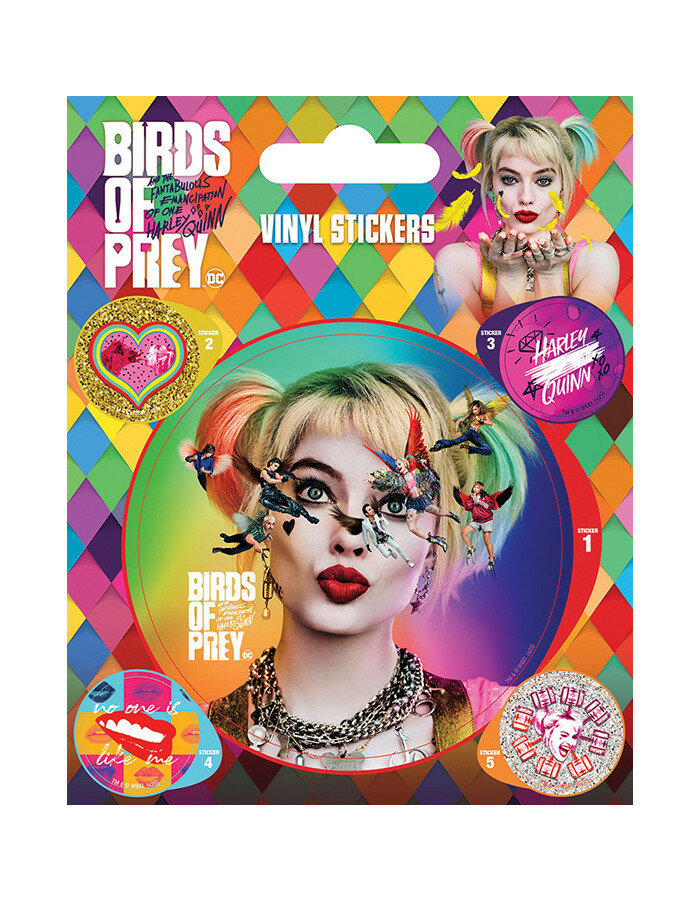 Наклейки Birds Of Prey (Seeing Stars) Vinyl Sticker Pack 5шт PS7443