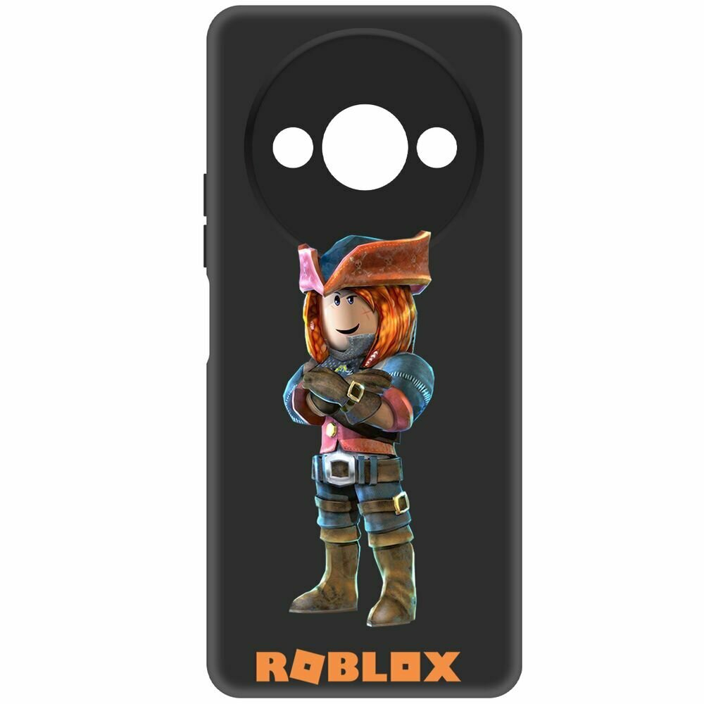 Чехол-накладка Krutoff Soft Case Roblox-Эзебель для Xiaomi Redmi A3x черный