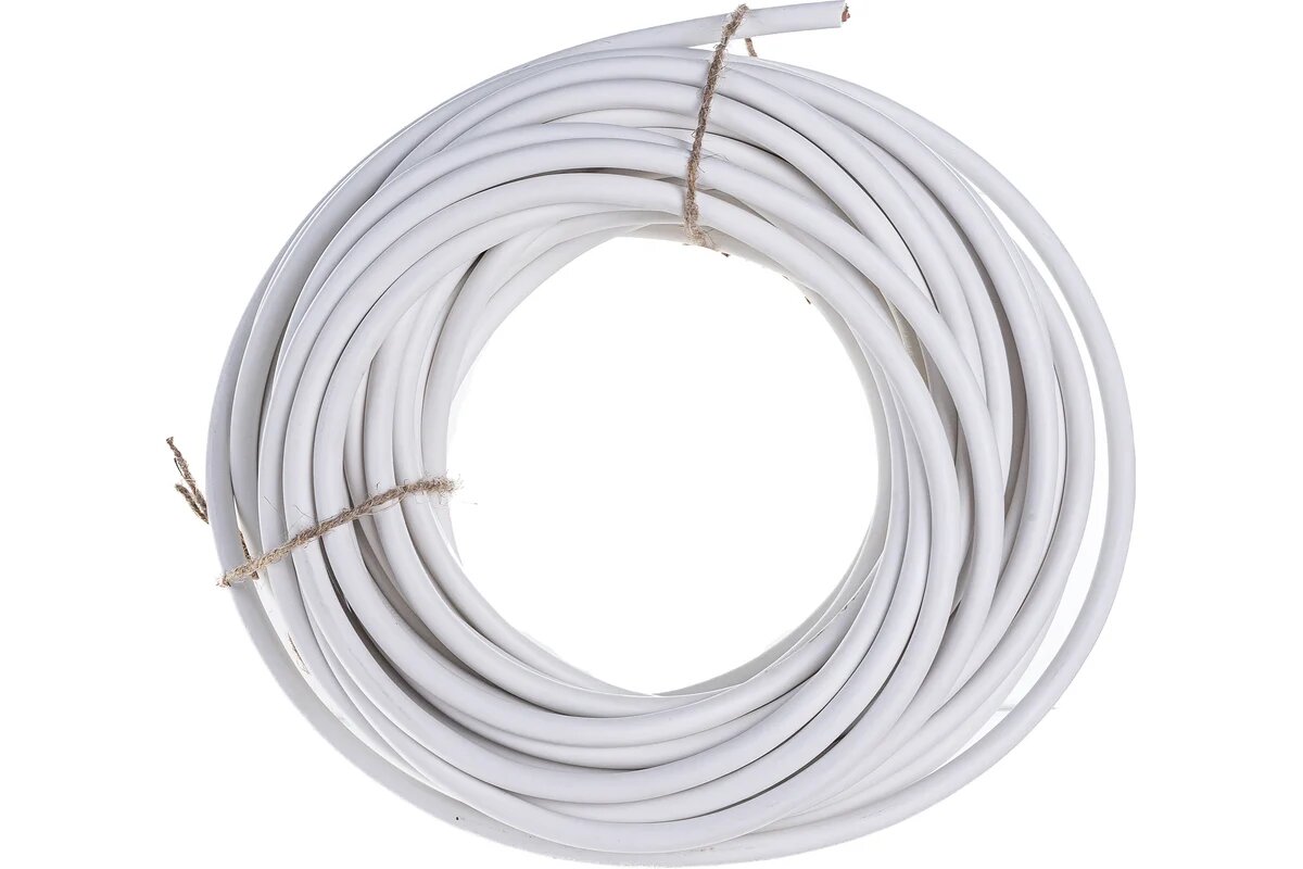 Госток ПВС 3x1.5 белый 20м ГТ0772/ГТП1554