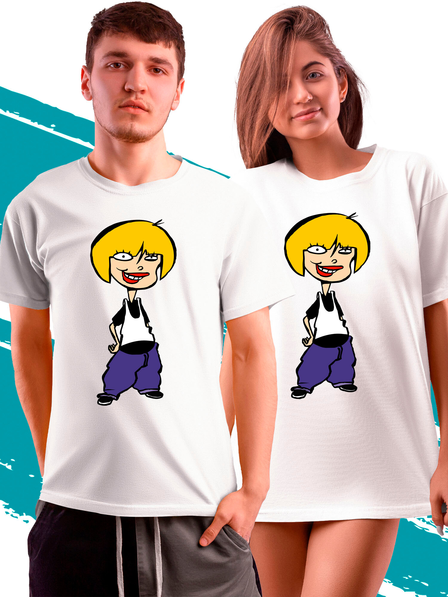 Футболка Ed Edd n Eddy Эд Эдд и Эдди