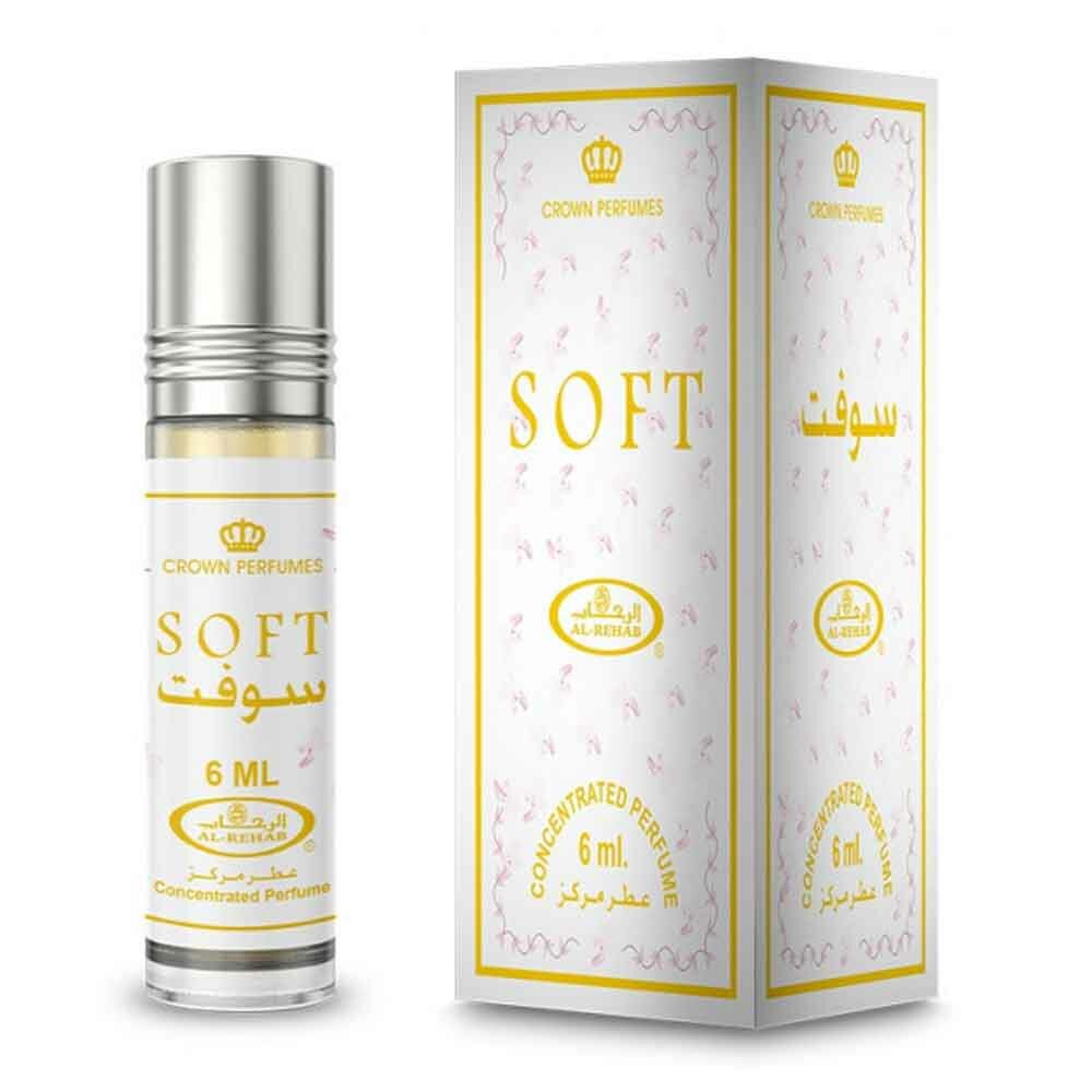 Духи масляные для женщин Crown Perfumes Soft 6 мл