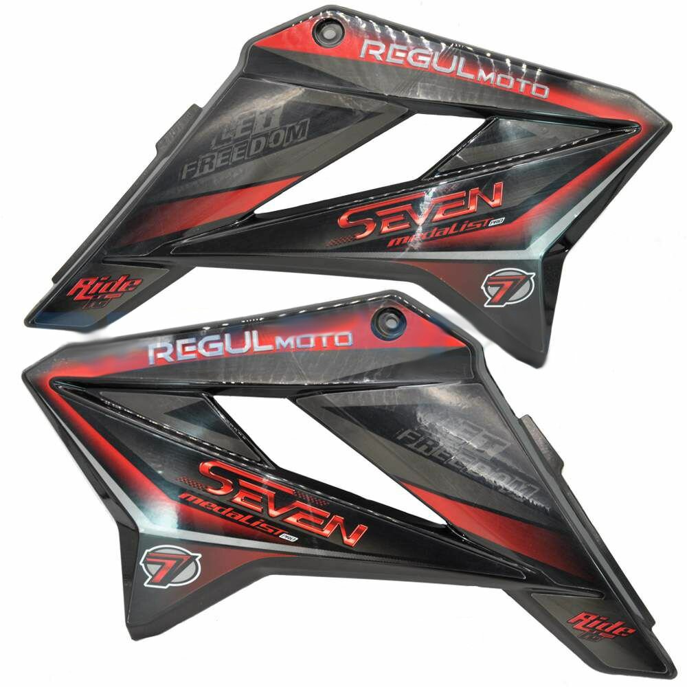 Облицовка бака питбайк Seven Medalist pro 19/16, для мотоцикла