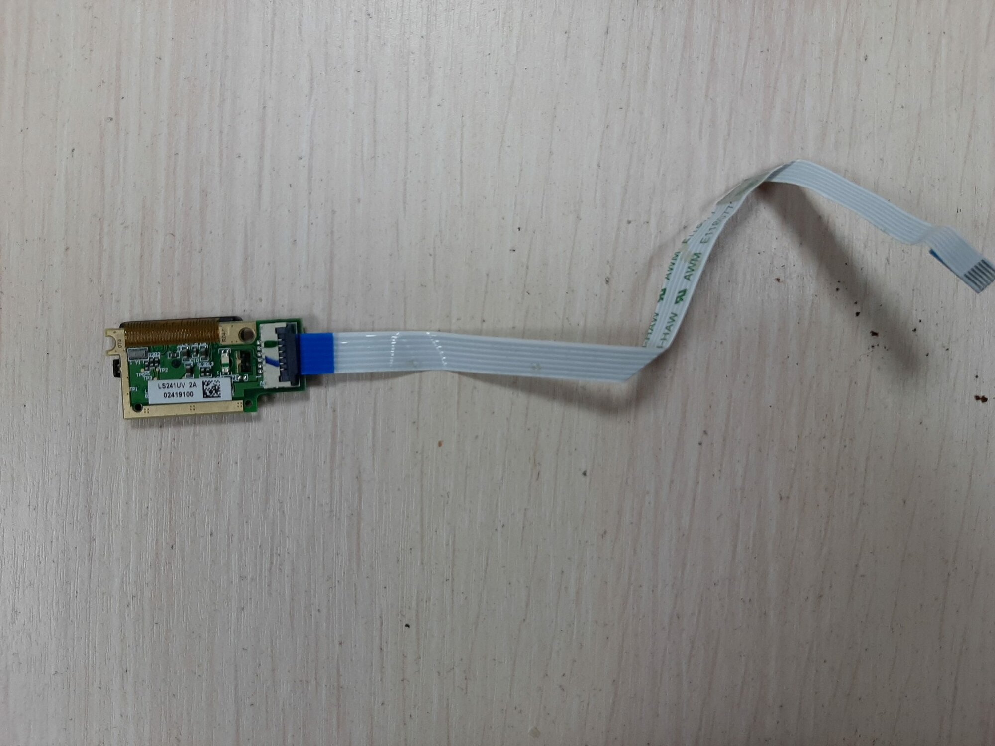 Сканер отпечатков пальцев Lenovo B50-30 , B50-45 , B50-45 VAL1167_R03-HF-01