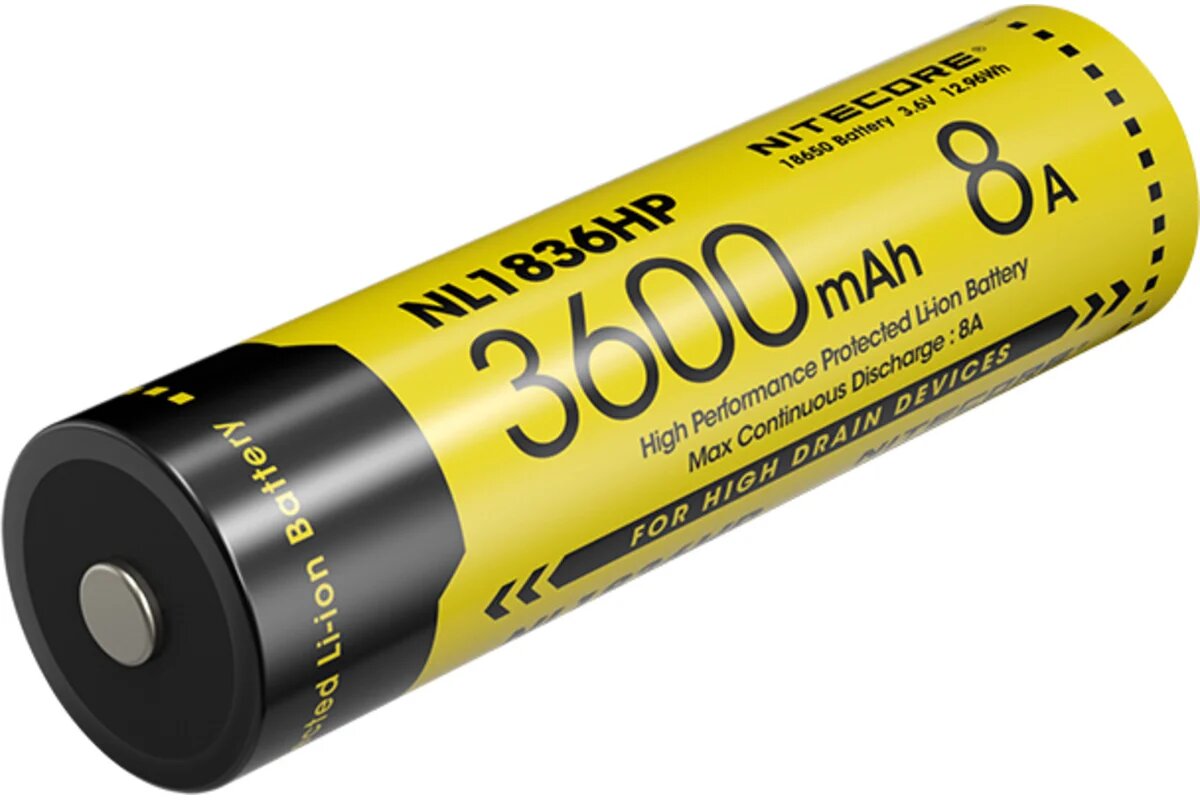 Nitecore NL1835HP 18650 аккумулятор 3.6V 3500мАч Li-ion для портативной электроники