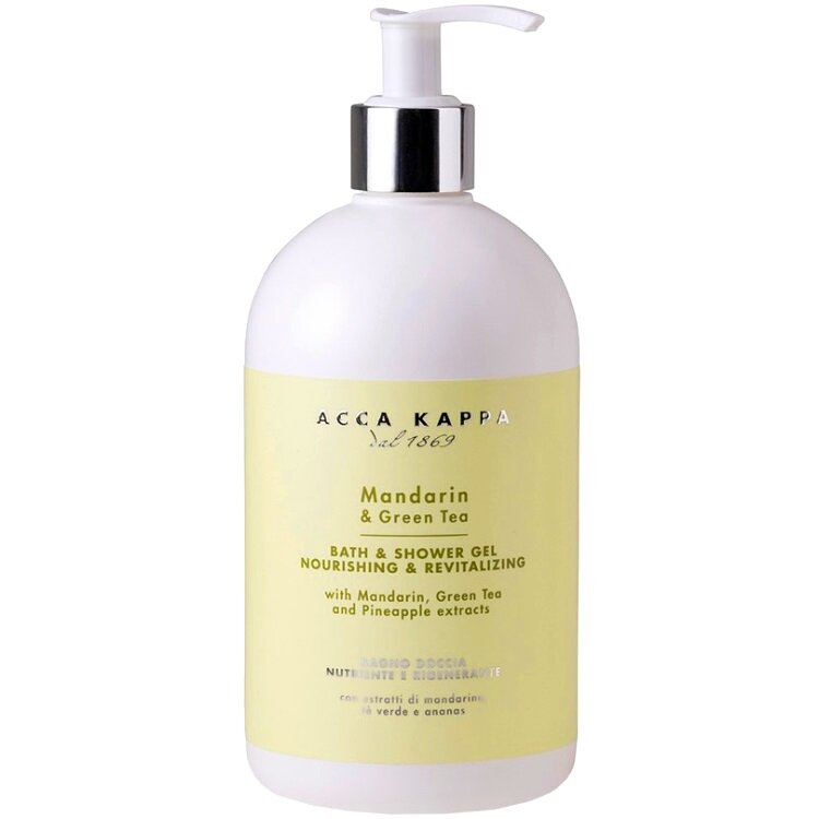 Гель для душа и ванны Acca Kappa Mandarin & Green Tea (Мвндарин и Зеленый Чай) 500 мл