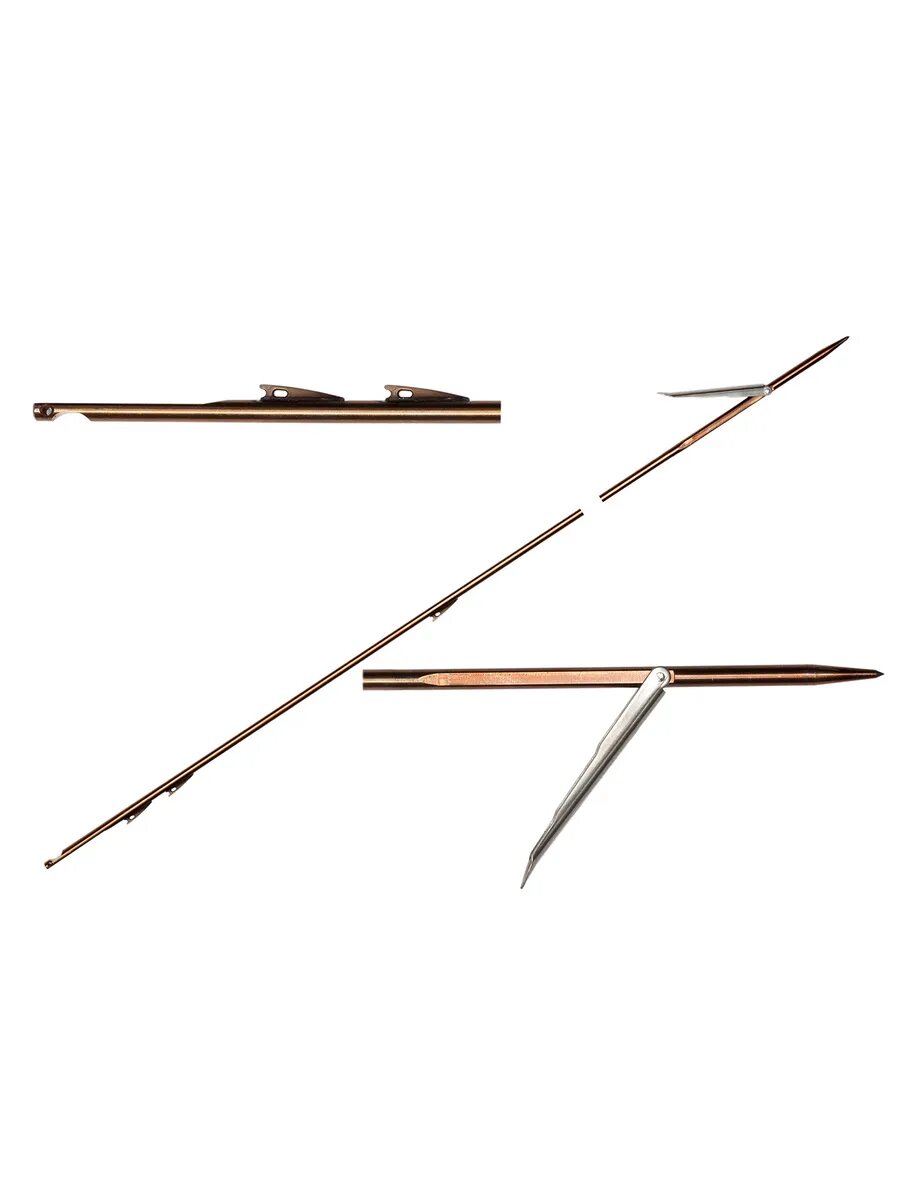 Гарпун CAPTUR, акулий плавник, один флажок, 6,5мм 110cm