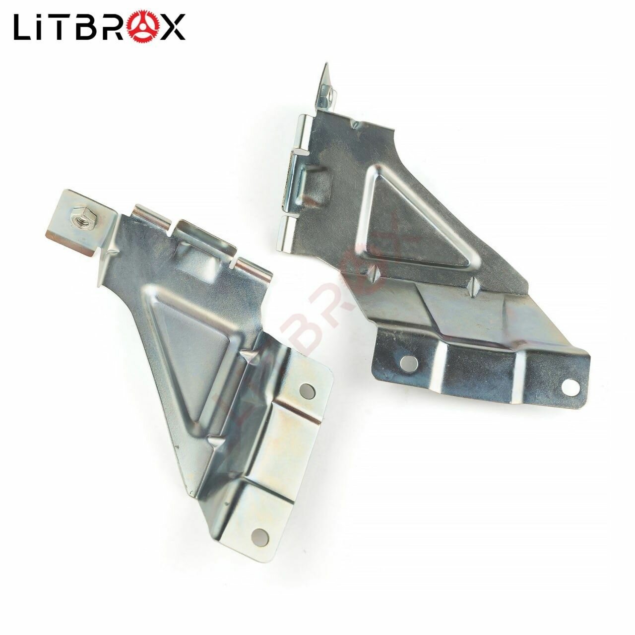 Кронштейн крепления решетки радиатора ВАЗ LADA Kalina, Granta (к-т. 2 шт.) / 1118-8401034/35