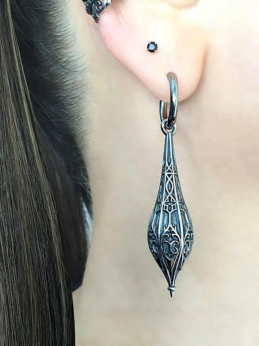 Серьги-трансформеры, славянский оберег