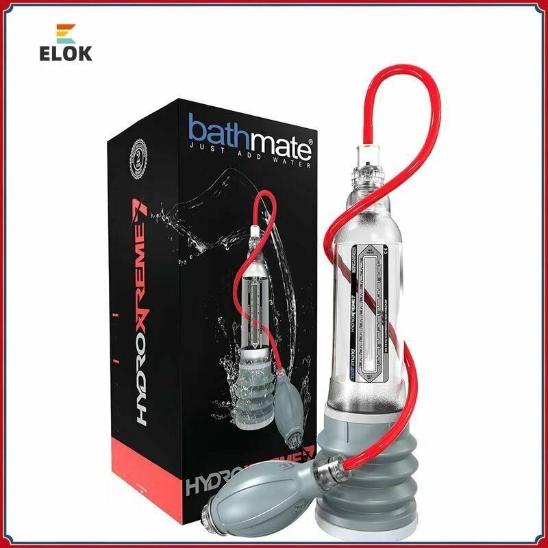 Гидропомпа Bathmate HydroMax 7 синяя вакуумная помпа для члена мужчин для увеличения пениса