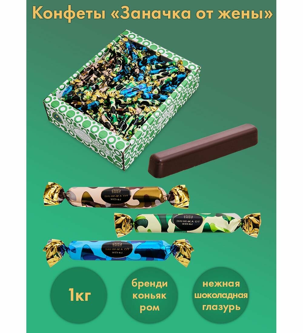 Конфеты Заначка от жены, 1 кг AT-74/24 атаг