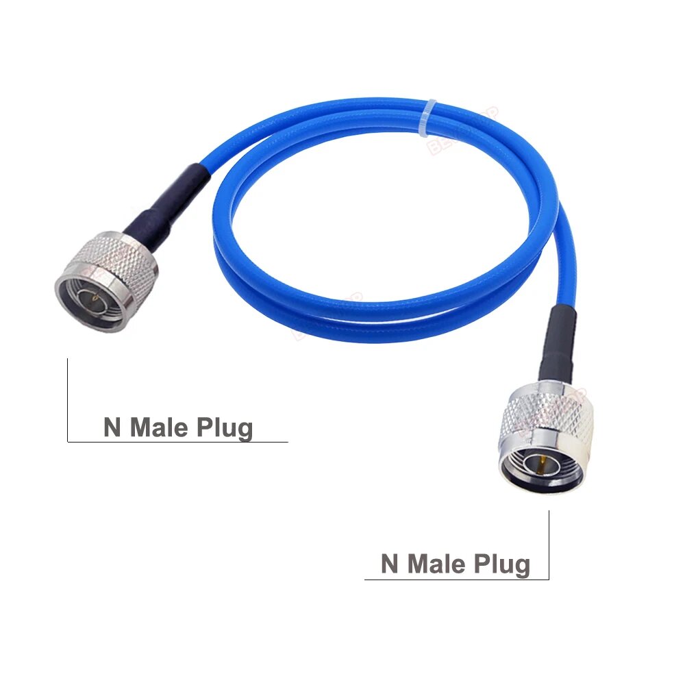 Водонепроницаемый RF-кабель-адаптер RG402 BEVOTOP BT1391-RG402 3M, N M to N M