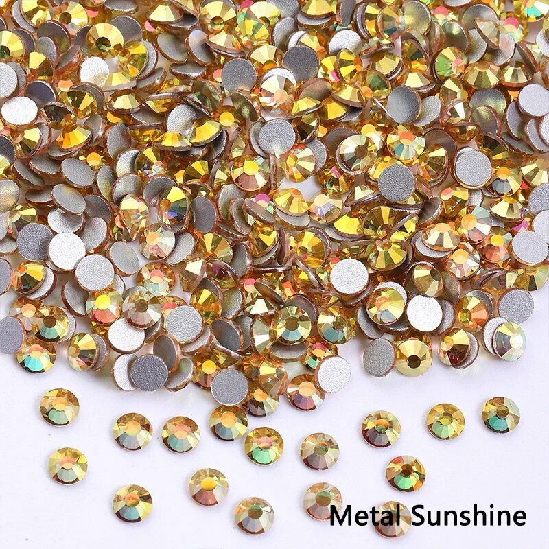 Стразы SS20 Metal Sunshine, 1440 шт