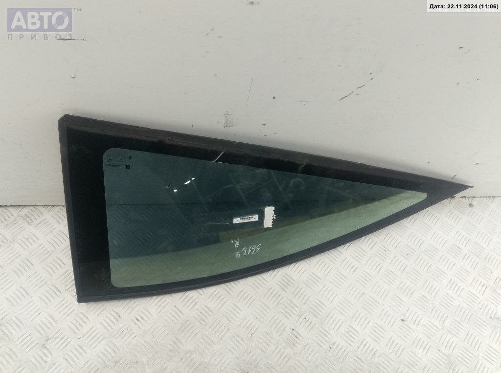 Стекло кузовное боковое заднее правое Opel Calibra (1989-1997)