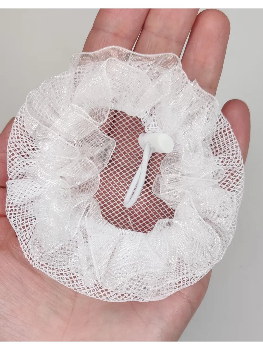 Резинка сетка на пучок