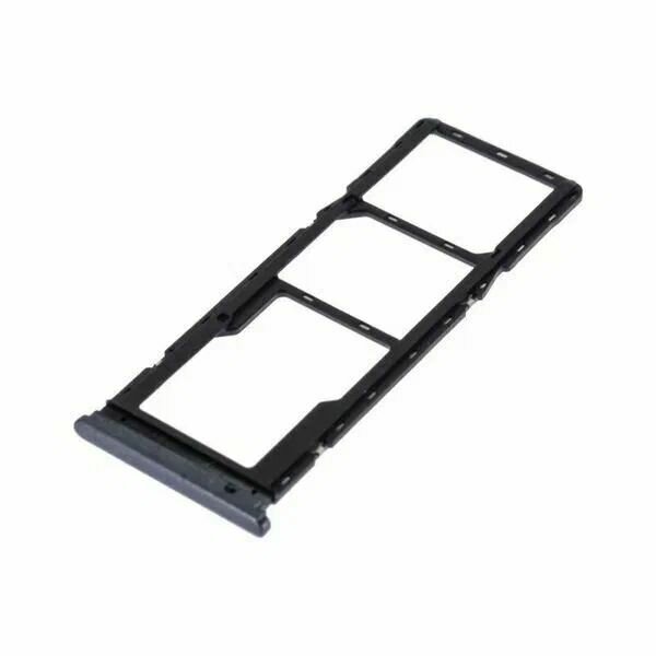 Держатель SIM для Tecno Pova 2 (LE7n) Черный card holder адаптер переходник лоток слот для SIM-карты
