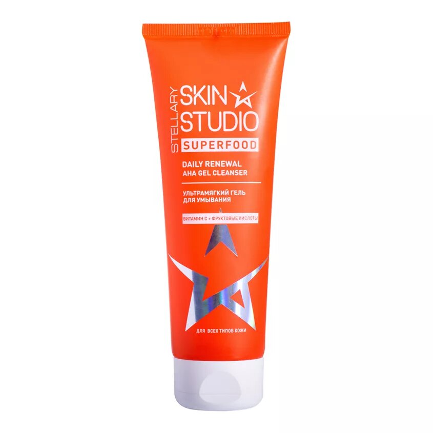 Гель для умывания STELLARY SKIN STUDIO SUPERFOOD ультрамягкий 120 мл