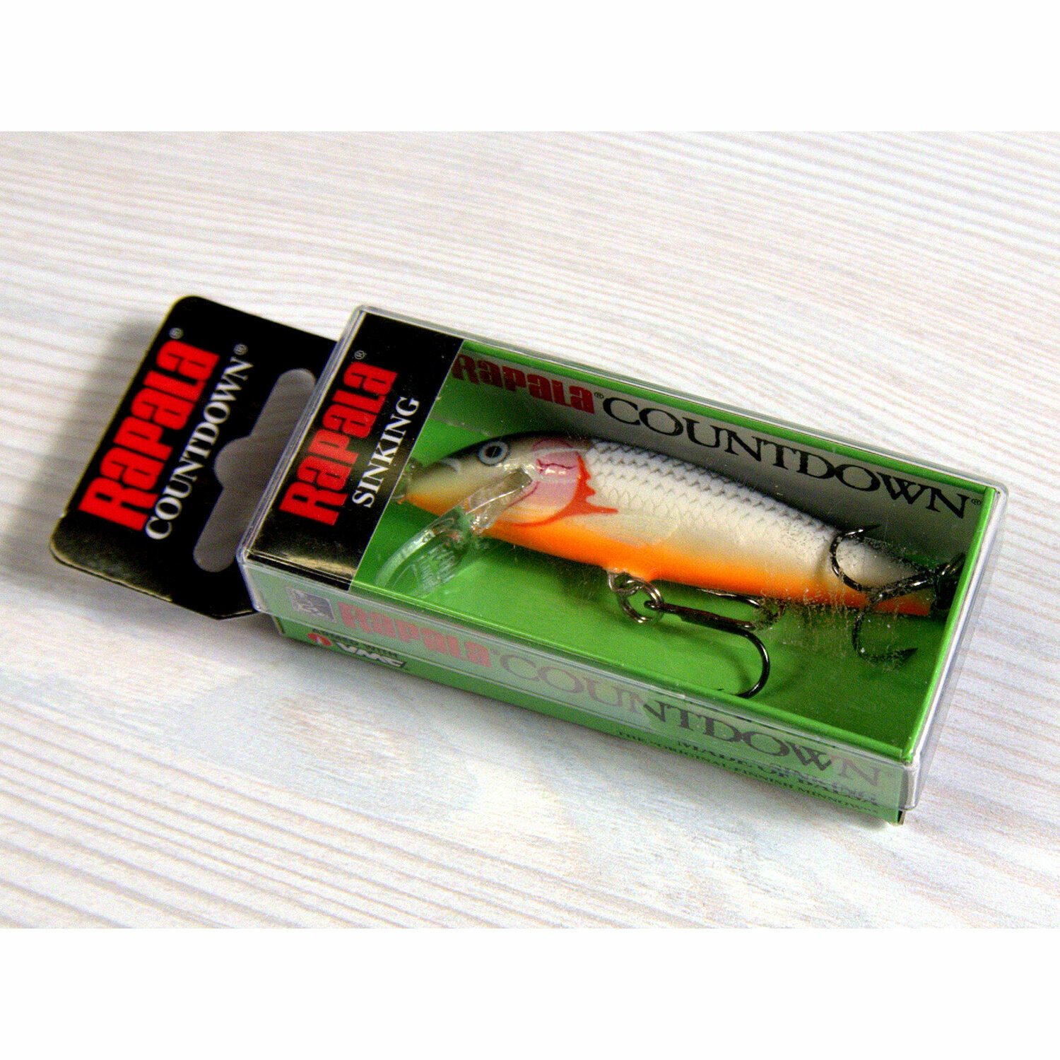Воблер Rapala "Countdown", тонущий, минноу, 7 см, 8 г, цвет SSH — фото 1