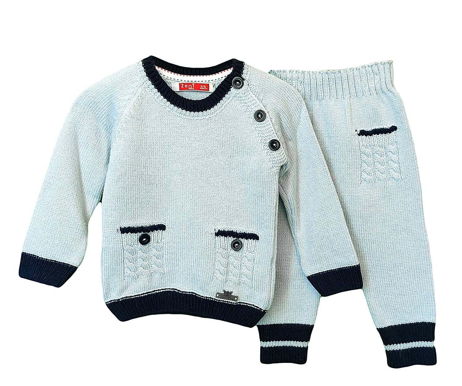 Комплект одежды Детский вязаный комплект для новорожденных на мальчика