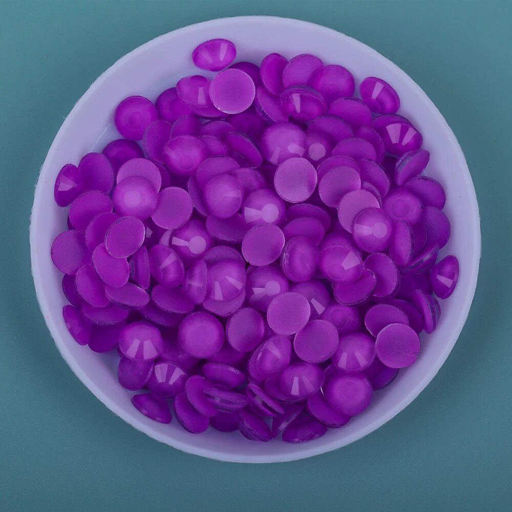 Неоновые стразы без горячей фиксации Swarovski Фиолетовый, ss16-1440pcs, New Amethyst Neon