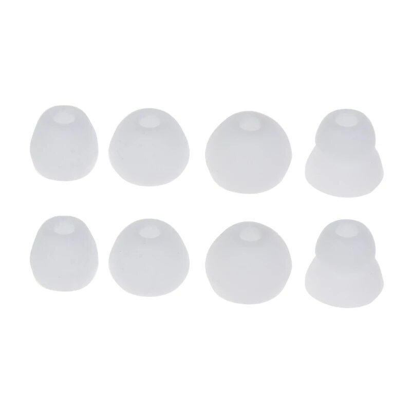 Силиконовые амбушюры White 3.8 мм, 4 пары