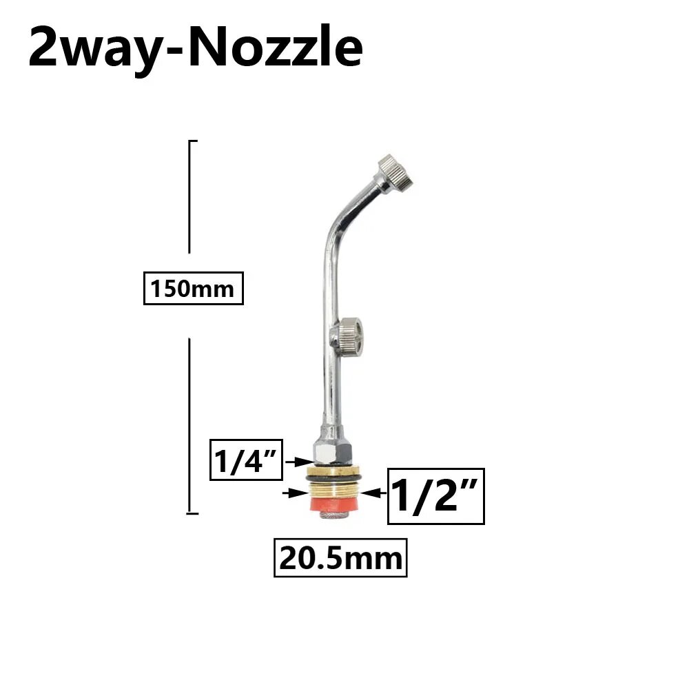 Электрический распылитель ZWDZJL 1/4 1/2", 1-5 головок Белый, E