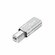 USB 2.0 Type C - Type B адаптер, Grey Straight