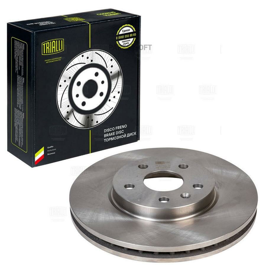TRIALLI DF210214 Диск тормозной передний Opel Insignia (08-)/Saab 9-5 (10-) d=321 R17