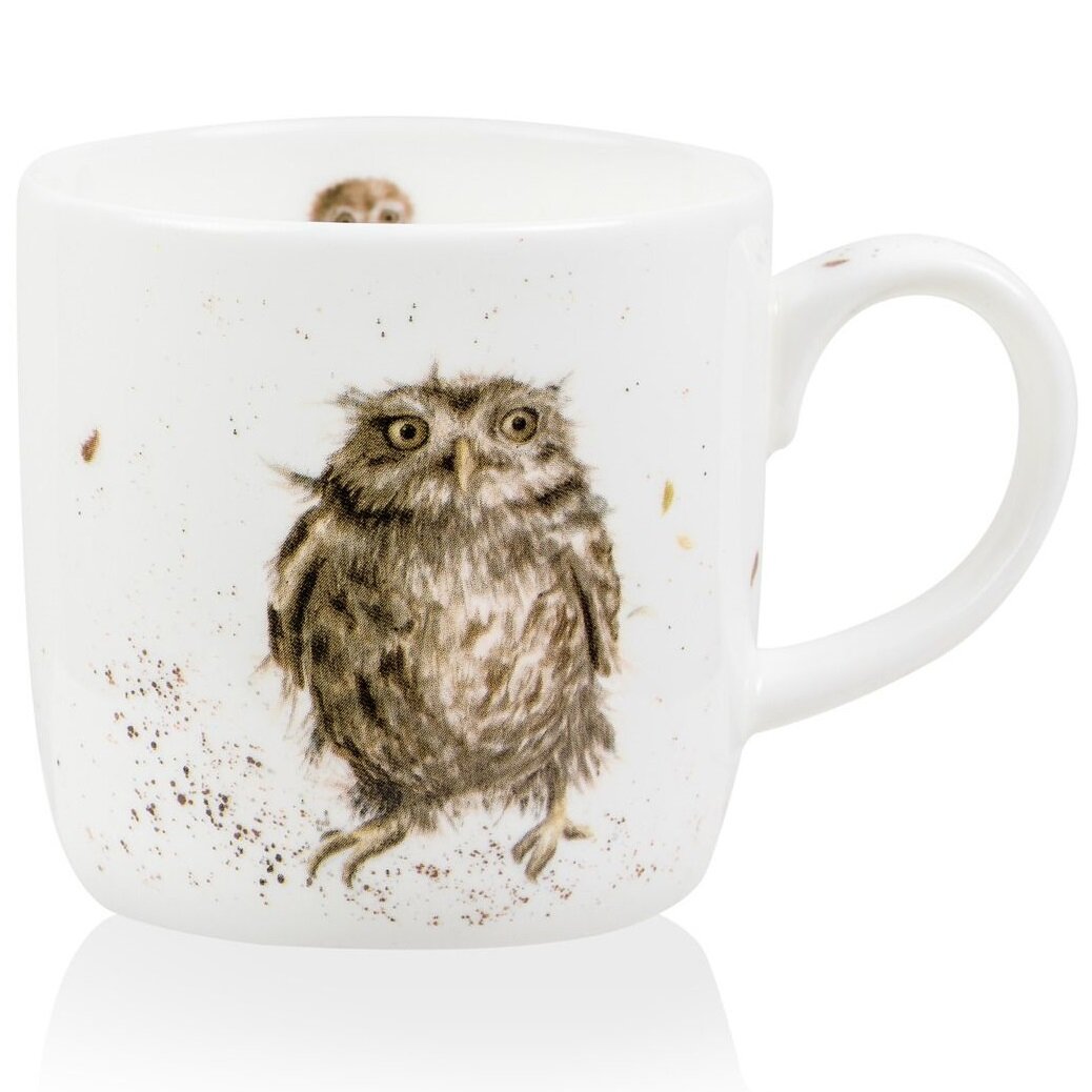 Кружка Royal Worcester Wrendale Designs What a Hoot Owl Mug MMKD5629-XT-1